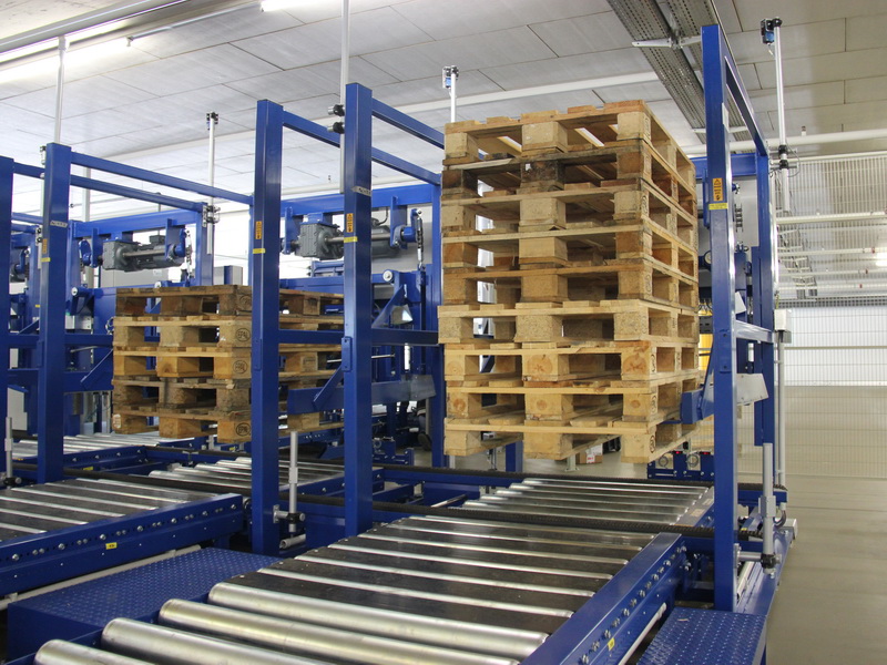 Hochleistungs-Anlagen in der Palettensortierung - cetec cetec.de